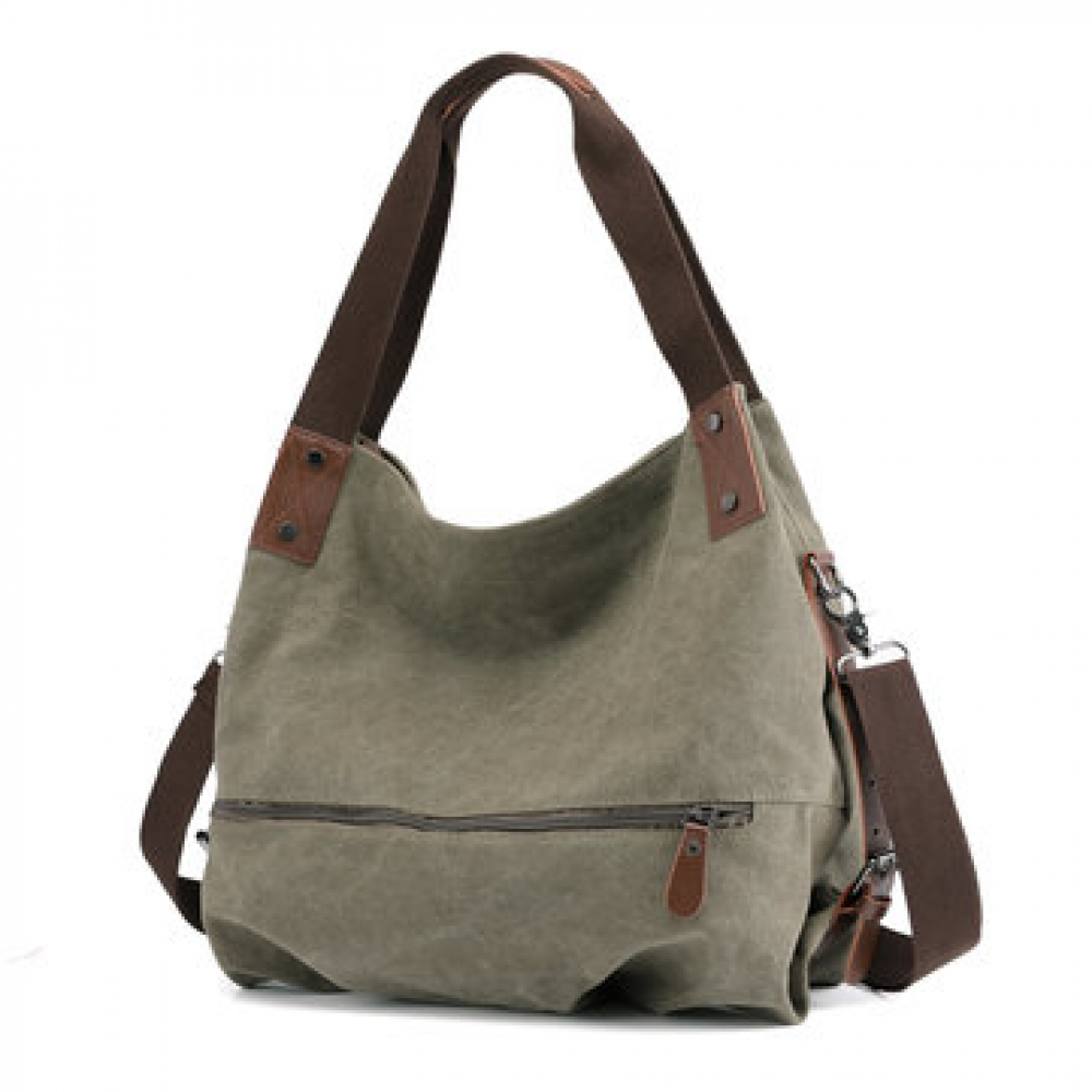 KVKY Canvas Tote Handbags Simple Shoulder Bags Summer Shopping Bags Bags